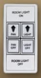 Best ACW1WH Wall Mounted Remote Control: White