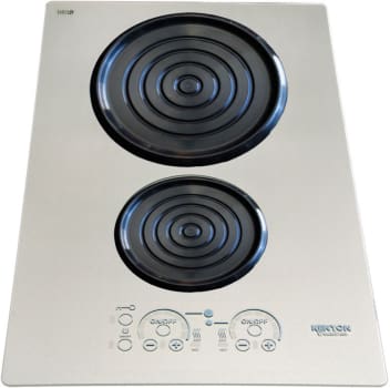 Kenyon B80201 15 Inch Induction Cooktop with 2 Cooking Zones, Spill/Pot ...
