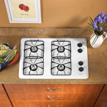 Magic Chef CGC1430ADW 30 Inch Gas Cooktop with 4 Open Burners ...