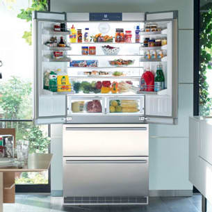 Liebherr CS2062 36 Inch Counter Depth 4-Door French Door Refrigerator ...