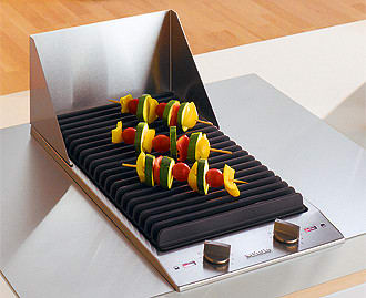 Miele CS1312BG240V 12 Inch Electric Barbeque Grill with 2 Elements ...