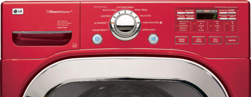 LG WM2801HRA 27 Inch Front-Load Washer with 4.5 cu. ft. Capacity, 9 ...
