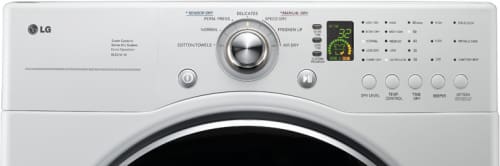 LG DLG2102W 27 Inch Gas Dryer with 7.3 cu. ft. Capacity, 7 Drying ...