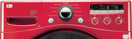 LG WM2301HR 27 Inch Front-Load Washer with 3.6 cu. ft. Capacity, 9 Wash ...