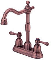 Danze® D153057AC Double Handle Bar Cast Spout Faucet with 10 Inch High ...