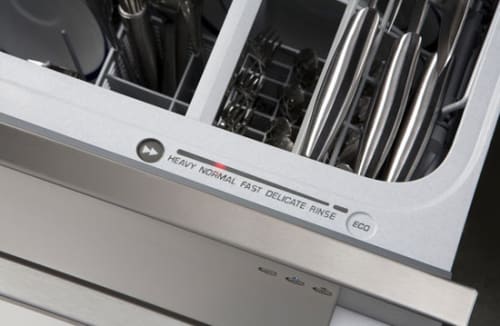 DCS DD24DUT Semi-Integrated Double Drawer Dishwasher with 9 Wash Cycles ...