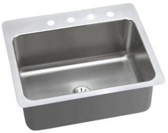 Elkay DLSR272210PDMR2 27 Inch Drop-In/Undermount Stainless Steel ...