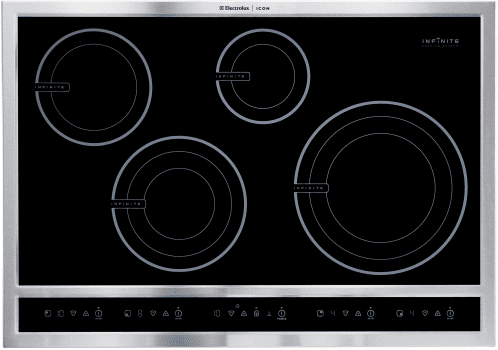 Electrolux E30IC75FSS 30 Inch Drop-In Induction Cooktop with Four ...
