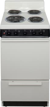 Premier EAK100TP 20 Inch Freestanding Electric Range with 4 Coil ...