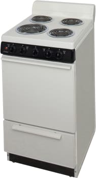 Premier EAK100TP 20 Inch Freestanding Electric Range with 4 Coil ...