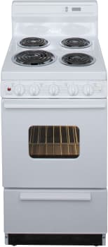 Premier EAK220OP 20 Inch Freestanding Electric Range with 4 Coil ...