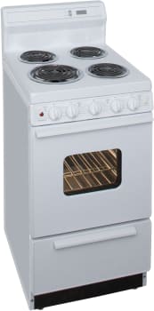 Premier EAK220OP 20 Inch Freestanding Electric Range with 4 Coil ...