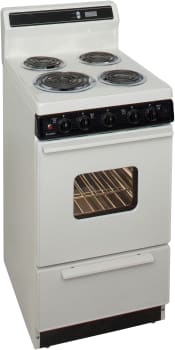 Premier EAK220TP 20 Inch Freestanding Electric Range with 4 Coil ...