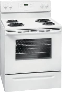 Frigidaire FFEF3015PW 30 Inch Freestanding Electric Range with Auto ...