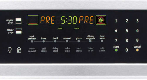 Frigidaire FGGF304DLF 30 Inch Freestanding Double Oven Gas Range with 5 ...