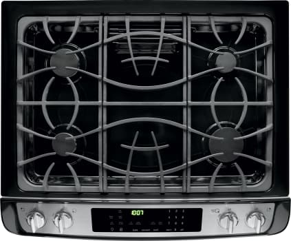 Frigidaire FGGS3065PF 30 Inch Slide-in Gas Range with 4 Sealed Burners ...