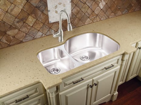 Frigidaire FRG3521D97R 35 Inch Undermount Double Bowl Stainless Steel ...