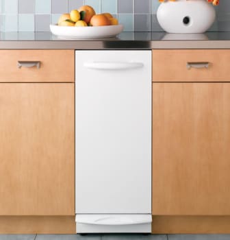 GE Profile GCG1500RWW Fully Integrated Trash Compactor with 1.4 cu. ft ...
