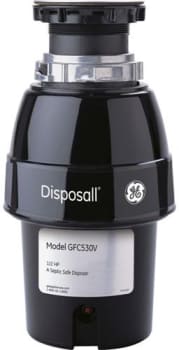 GE GFC530V 1/2 HP Continuous Feed Waste Disposer with 2,800 RPM ...