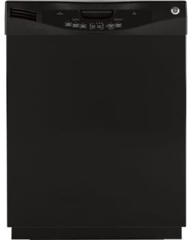 GE GLD4404RBB Full Console Dishwasher with 3 Wash Cycles, Platinum ...