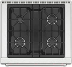 Wolf GR304 30 Inch Pro-Style Freestanding Gas Range with 4 Dual-Stacked ...