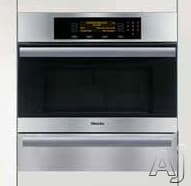 Miele H4084BMSS 24 Inch Speed Oven with 1,000 Watts Microwave, True ...