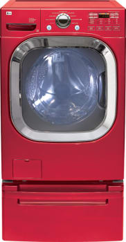 LG WM2601HR 27 Inch Front-Load Washer with 4.5 cu. ft. Capacity, 9 Wash ...