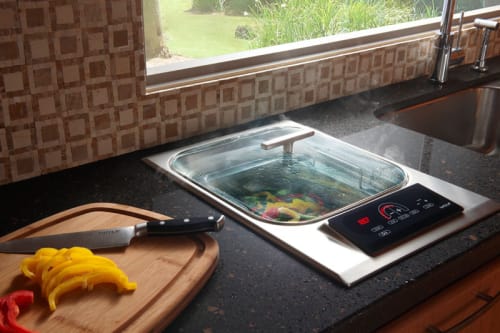 Wolf IS15S 15 Inch Electric Steamer Module with Powerful 2,600-Watt ...