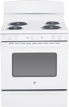 GE JBS45DFWW 30 Inch Freestanding Electric Range with Dual Element Bake ...