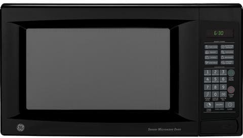 GE JES1460DNBB 1.4 cu. ft. Countertop Microwave Oven with Instant On ...