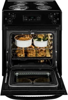 GE JM250DFBB 27 Inch Drop-in Electric Range with 4 Coil Elements, 3.0 ...