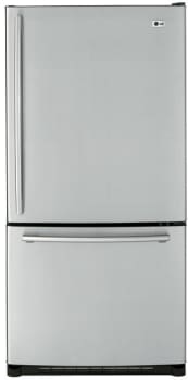 LG LBC22518WW 22.4 Cu. Ft. Bottom Freezer Refrigerator with IcePlus ...