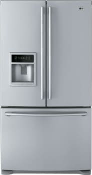 LG LFX25950TT 24.7 cu. ft. French Refrigerator with 4 Spill-Protector ...
