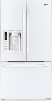 LG LFX25974SW 36 Inch French Door Refrigerator with 24.7 cu. ft ...