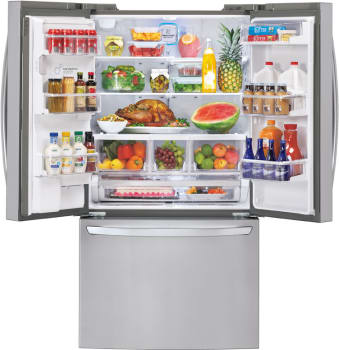 LG LFX33975ST 32.5 cu. ft. French Door Refrigerator with Spill ...