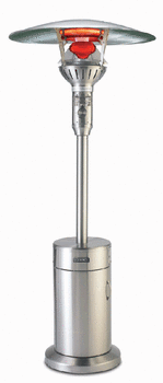 Lynx LHFS Freestanding Infrared Outdoor Patio Heater with 46,000 BTU ...