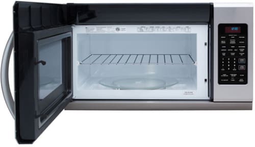 LG LMH2016ST 2.0 cu. ft. Over-the-Range Microwave Oven with 400 CFM ...