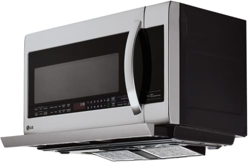 LG LMHM2237ST 2.2 cu. ft. Over-the-Range Microwave Oven with ...