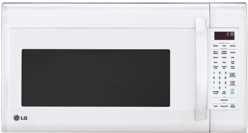 LG LMV2031SW 30 Inch Over-the-Range Microwave Oven with 2.0 cu. ft ...