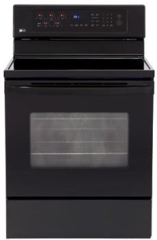 LG LRE30453SB 30 Inch Freestanding Electric Range with 5 Radiant ...