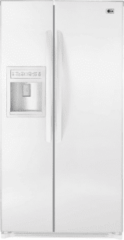 LG LSC27910SW 26.5 cu. ft. Side by Side Refrigerator with 4 Spill-Proof ...