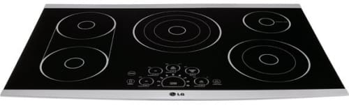 LG LSCE365ST 36 Inch Smoothtop Electric Cooktop with 5 Elements, Steady ...