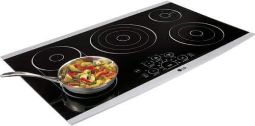 LG LSCE365ST 36 Inch Smoothtop Electric Cooktop with 5 Elements, Steady ...