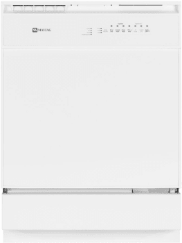 Maytag MDB4601AWE Full Console Dishwasher with 4 Wash Cycles and Deluxe ...