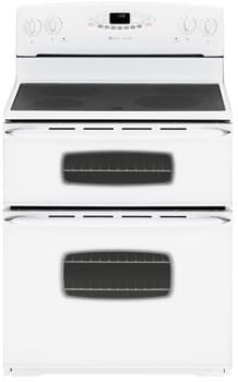 Maytag MER6751AAW 30 Inch Freestanding Smoothtop Electric Double Oven ...