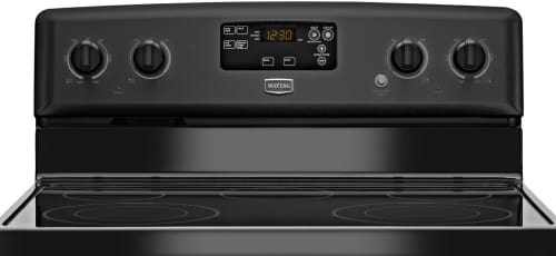 Maytag MER7685BB 30 Inch Freestanding Electric Range with 5 Radiant ...