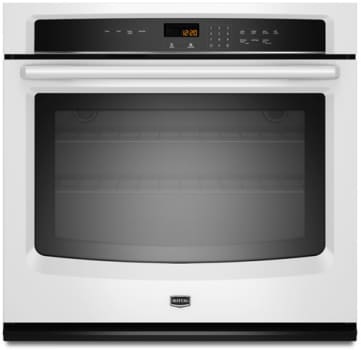 Maytag MEW7527AW 27 Inch Electric Single Wall Oven with 4.3 cu. ft ...
