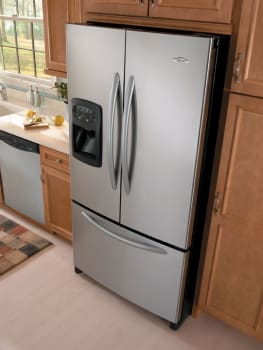 Maytag MFI2568AES 24.9 cu. ft. French Door Refrigerator with 2 Slide ...