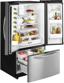 Maytag MFI2568AES 24.9 cu. ft. French Door Refrigerator with 2 Slide ...