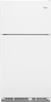 Whirlpool WRT138TFYW 30 Inch Top-Freezer Refrigerator with 18.4 cu. ft ...